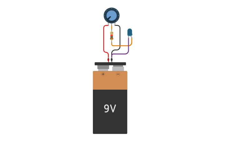 Circuit design ¿Cómo conectar un potenciómetro? S/protoboard - Tinkercad Circuit design ¿Cómo conectar un potenciómetro? S/protoboard - Tinkercad