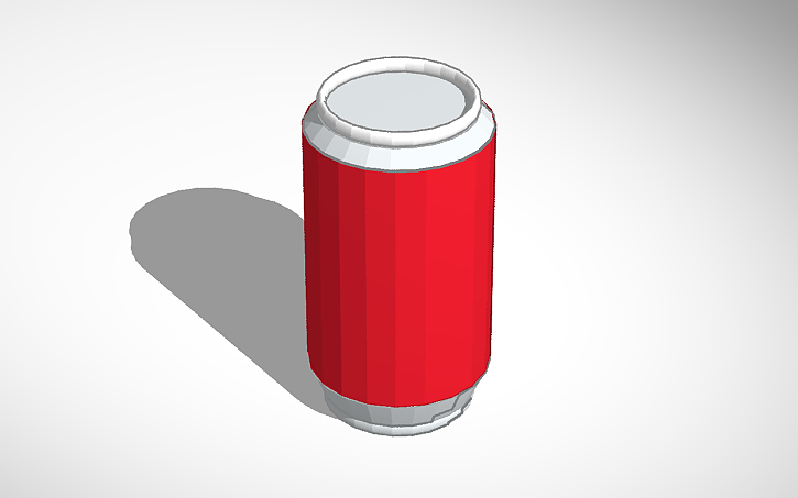 3D design Lata de coca cola | Tinkercad