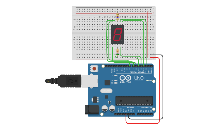 Circuit Design Countdown Tinkercad