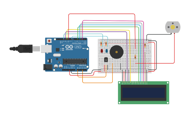 Circuit design Projeto - Tinkercad