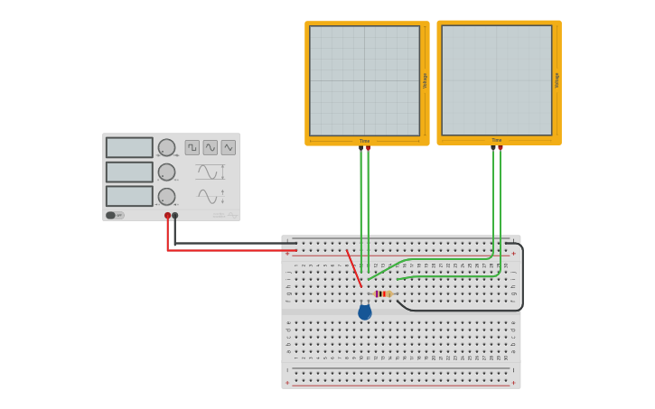 Circuit design serijski_RC - Tinkercad
