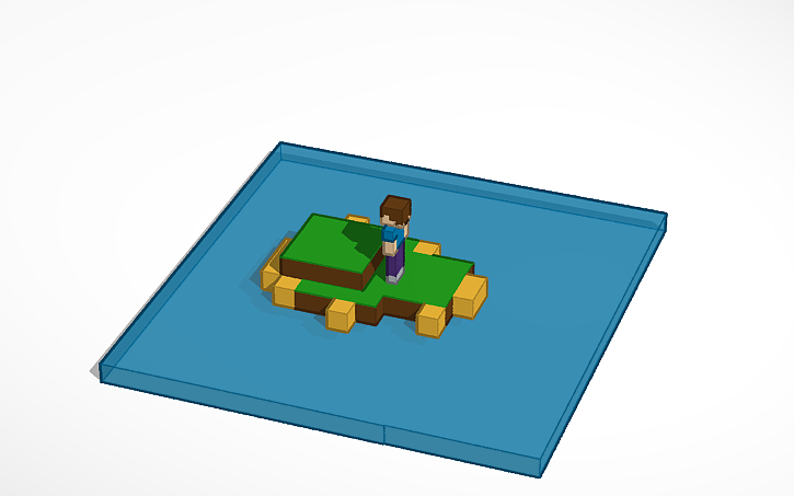3D design Minecraft - Tinkercad