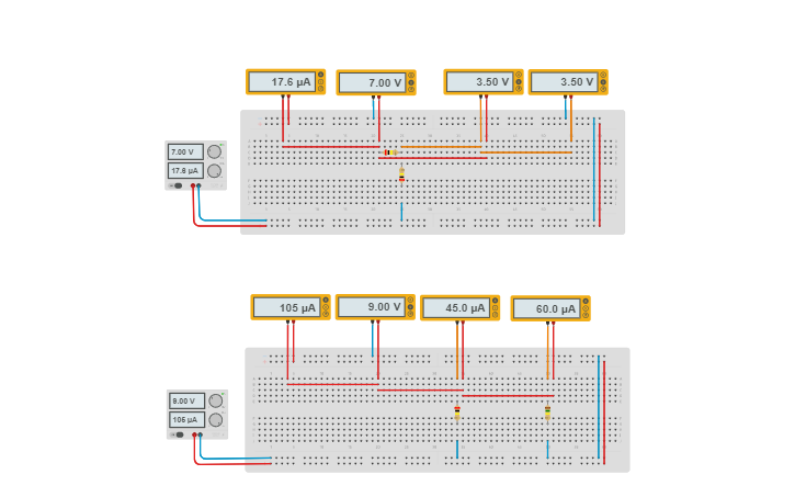 Circuit design M1-Lab1_201641F | Tinkercad