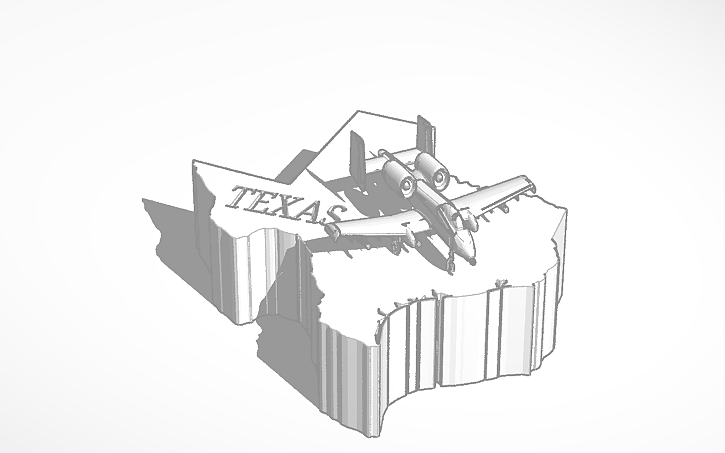3D design Texas - Tinkercad