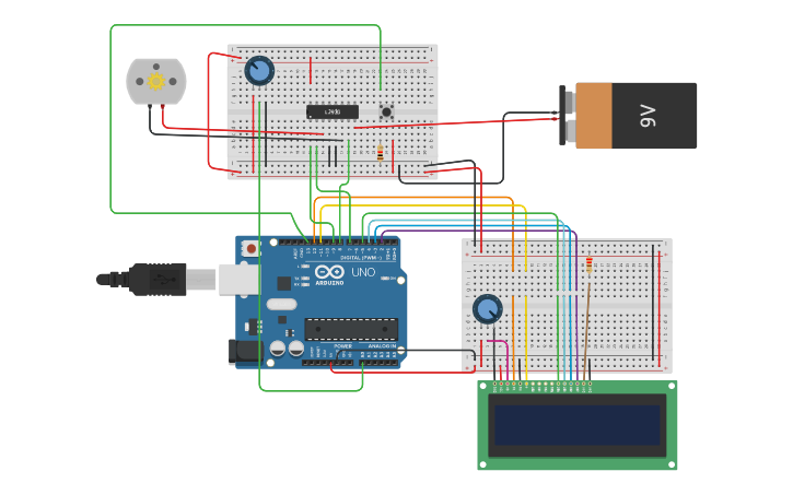Circuit design lab8 | Tinkercad