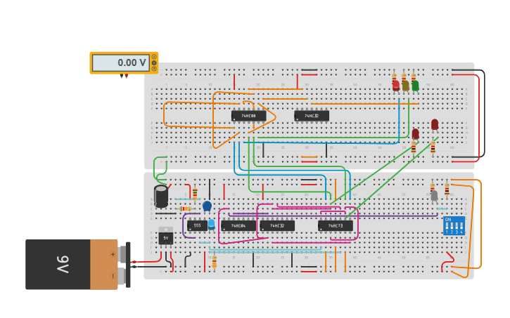 Circuit design Proyecto 7 Equipo 13 - Tinkercad