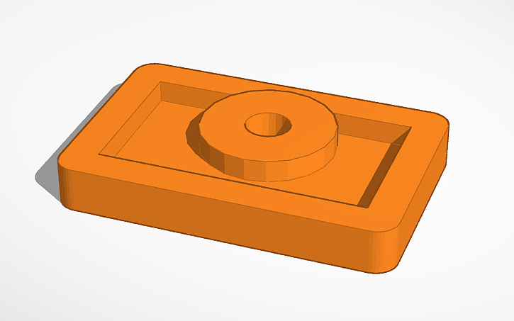 3D design BrightSign Media Player - Micro SD Card Cover - Tinkercad