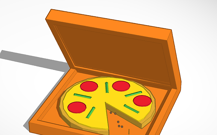 3D design Pizza´s Alvak | Tinkercad