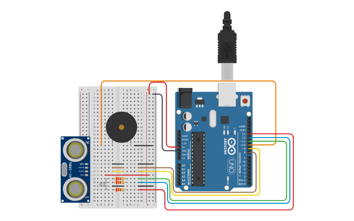 Circuit design Arduino Challenge | Tinkercad