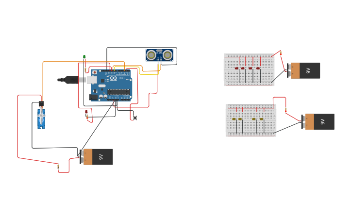 Circuit design examen final daniel y erick programacion - Tinkercad