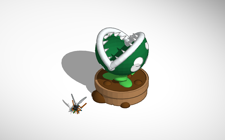 3D design venus fly trap - Tinkercad