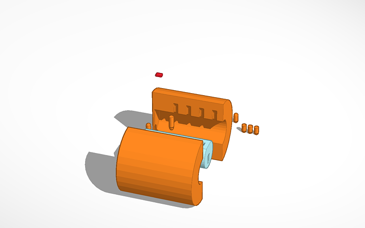 3D design Lock - Tinkercad