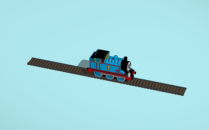 3D design RWS Thomas With Moving Eyes! - Tinkercad