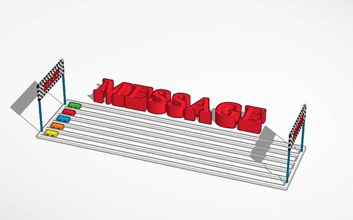 3D design Self-Driving Smart Mini Cars Race - Sim Lab - Tinkercad