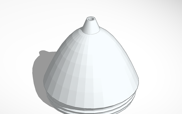 3D design Icing Tip - Tinkercad