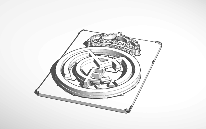 3D design real madrid - Tinkercad