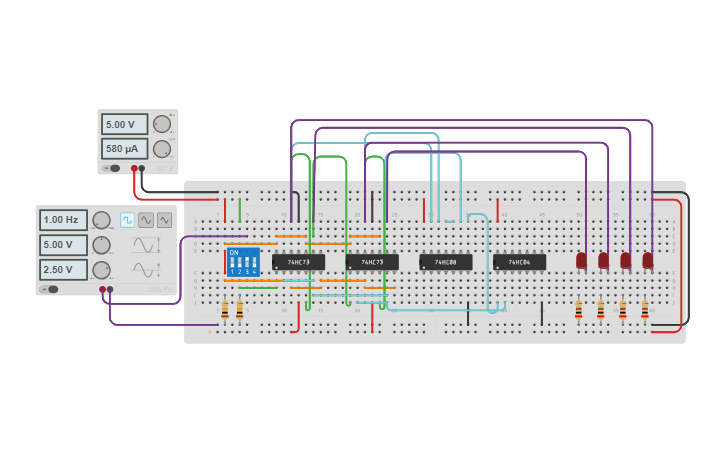 Circuit Design Lab5 Tinkercad