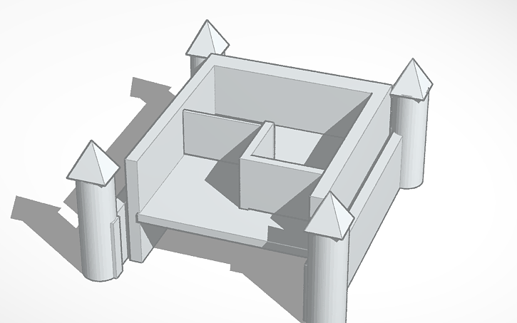 3D design war castle | Tinkercad