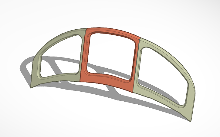 3d Design Class 37 Windscreen Tinkercad