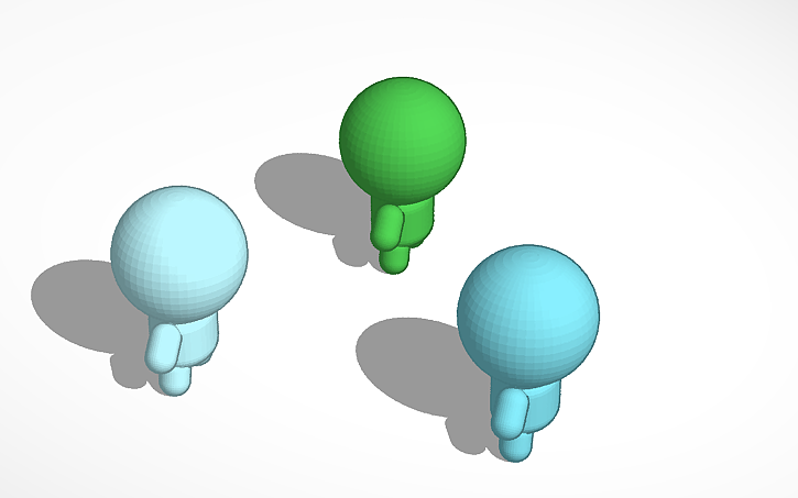 3d Design Characters Tinkercad