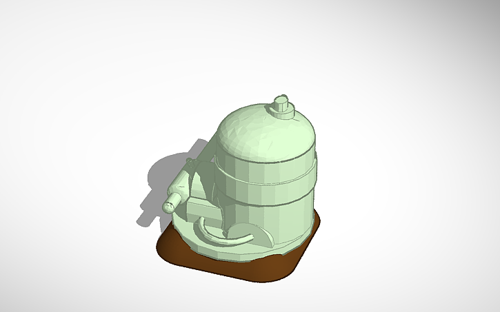 3D design Flame Thrower D&D Artificer Turret | Tinkercad