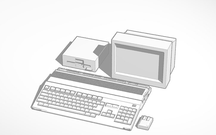 3D design amiga 500 | Tinkercad