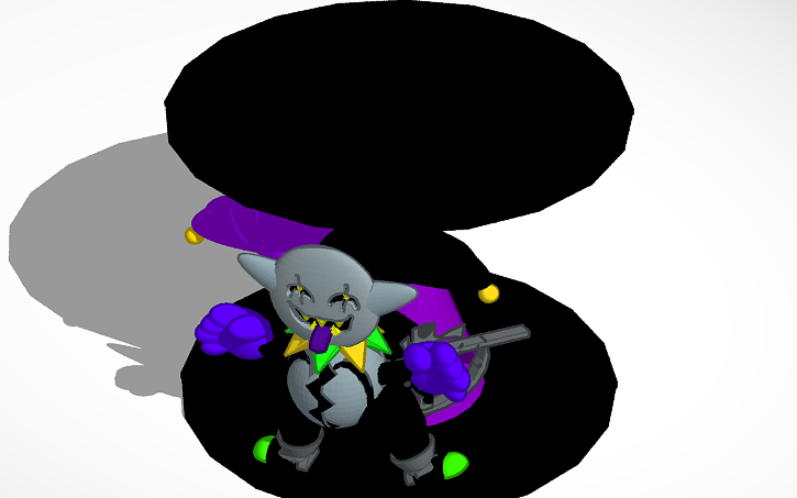 3D design Jevil - Tinkercad