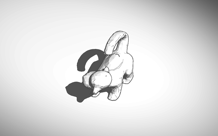 3D design Copy of Monkey - Tinkercad