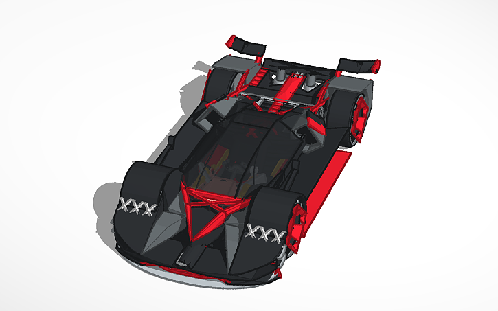 3D design Sport car (Poyde,_»»») - Tinkercad