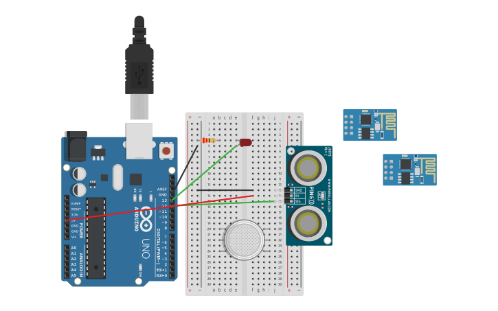 Circuit design primera practica led parpadeante | Tinkercad