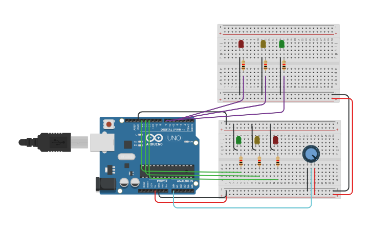 Circuit Design Projeto Semáforo D Tinkercad