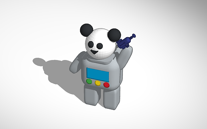 3D design OSO ROBOT - Tinkercad
