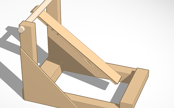 3D design Trebuchet Design by Taylor bird | Tinkercad