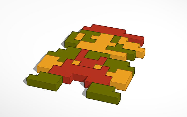 3D design Mario | Tinkercad