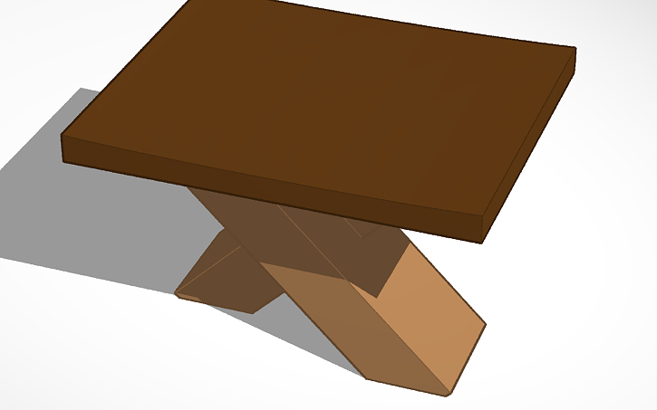 3D design stool | Tinkercad