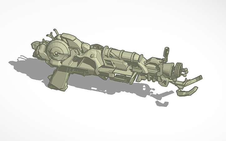 3D design ray gun mark 2 | Tinkercad