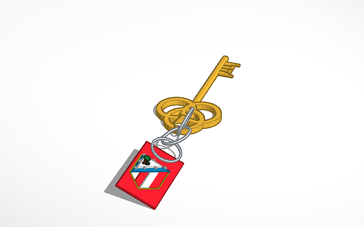 3D design Key & KeyChain | Tinkercad