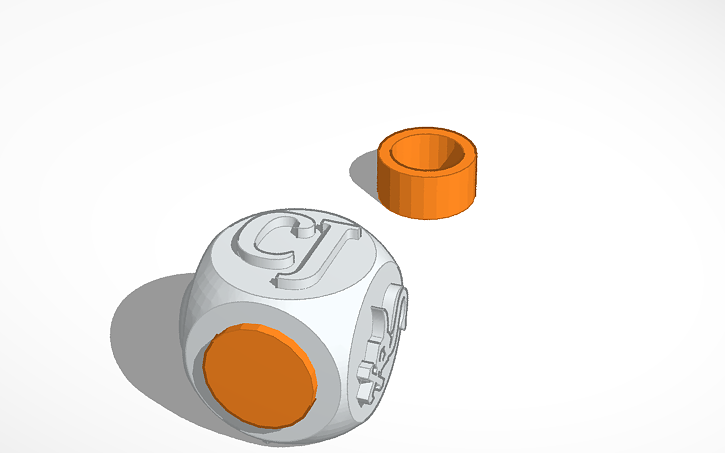 3D design Key Chain - Tinkercad