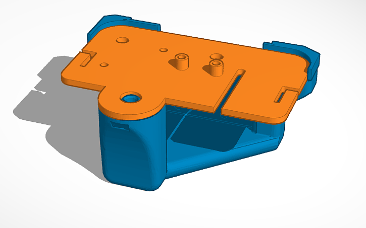 3D design ENDER 5 X_Axis_Linear_Rail_Mount_final_MOD4 | Tinkercad