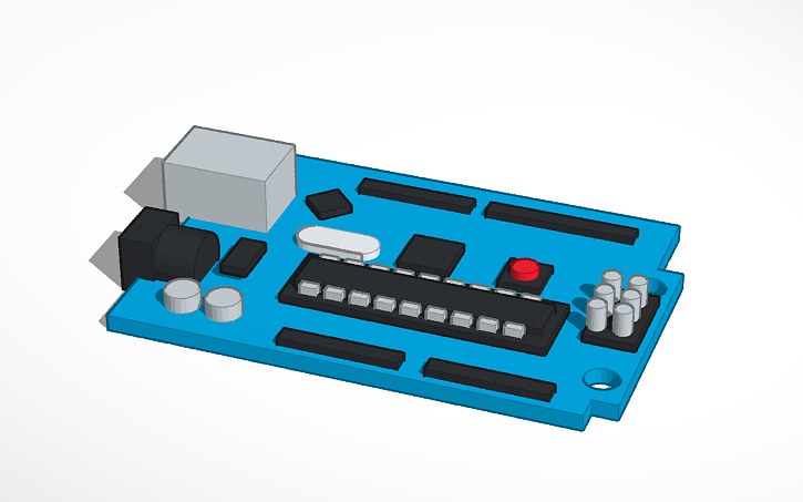 3D design Arduino - Tinkercad