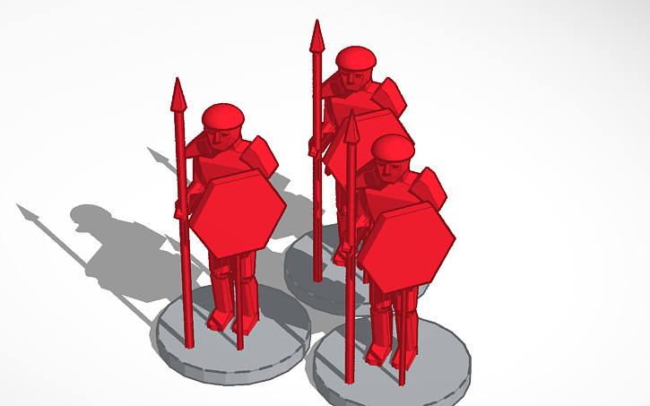 3D design Spearman Miniature | Tinkercad