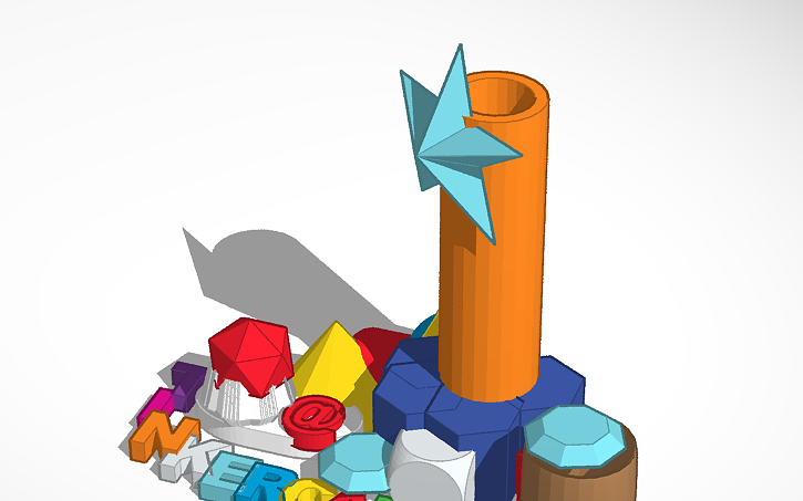 3D design Tower | Tinkercad