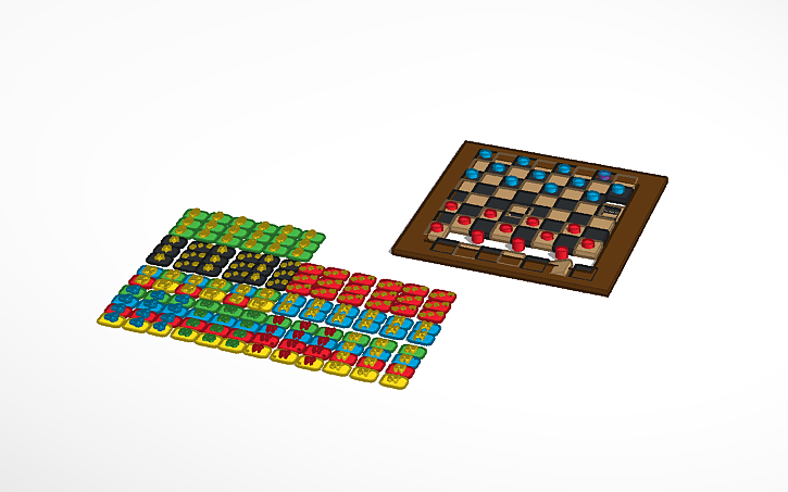 3D design Card Games and others - Tinkercad