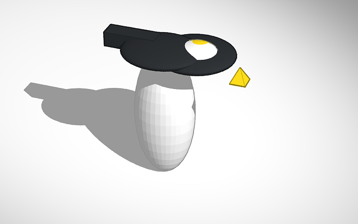 3D design eggs - Tinkercad