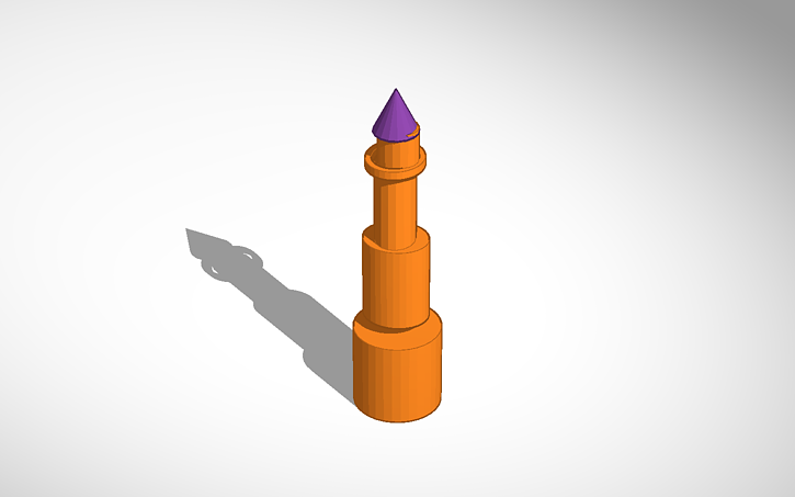 3D design Tangled Tower - Tinkercad