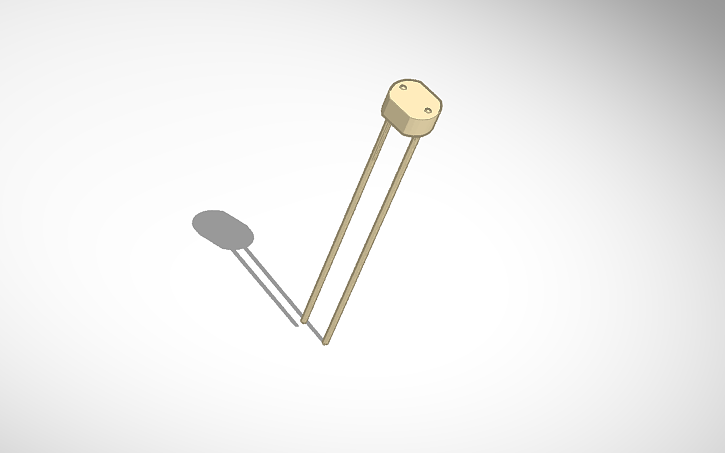 3D design Mini Photocell - Tinkercad