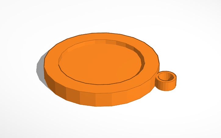3D design medal - Tinkercad