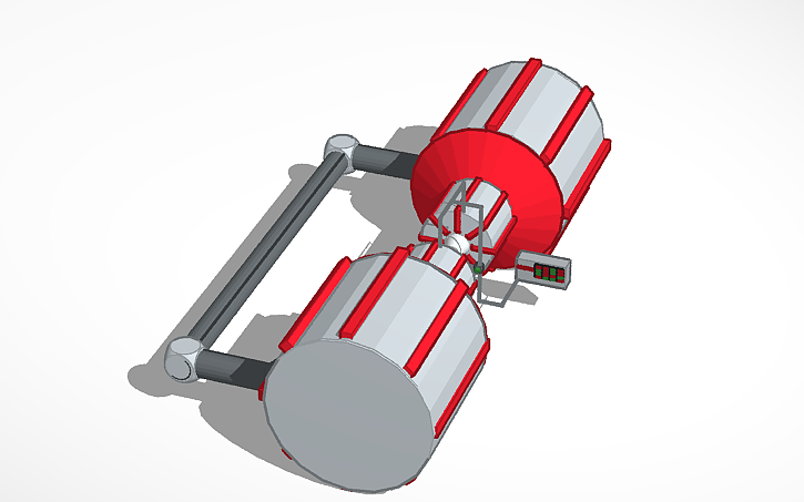 3D design Particle Accelerator V=4.3.2 - Tinkercad