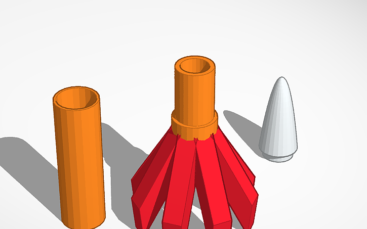 3D design nuke - Tinkercad