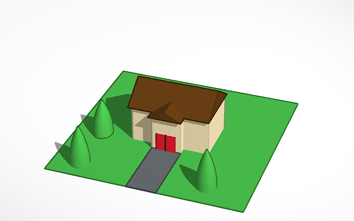 3D design building - Tinkercad